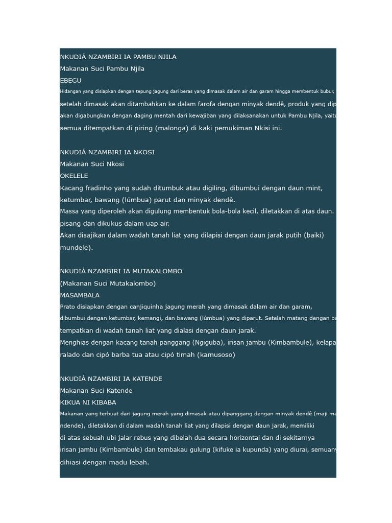 Nkudiá Nzambiri Ia Pambu Njila | PDF