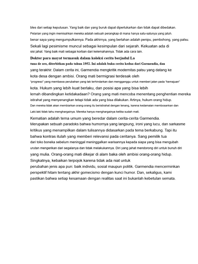 Dokter Orang Mati | PDF