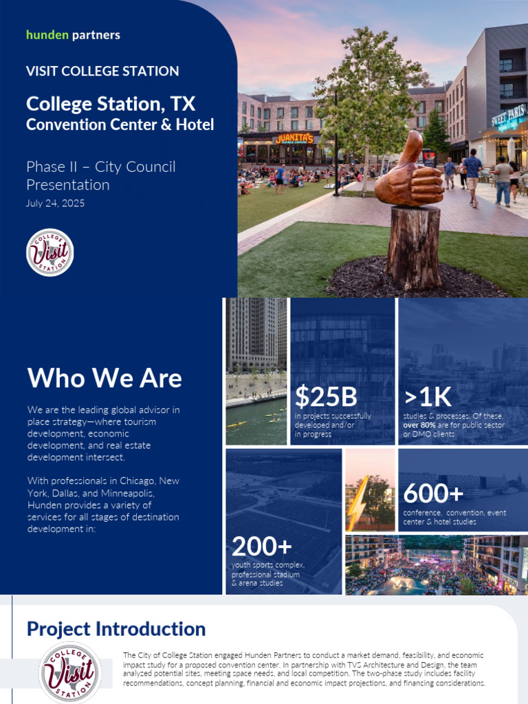 College Station Convention Center Study | PDF | Taxes | Government ...