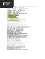 150 Famous World Landmarks List | PDF | Tourist Attractions | Buildings ...