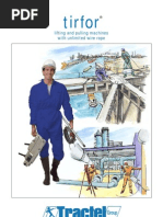 Manriding Tirfor O-M | PDF | Rope | Elevator