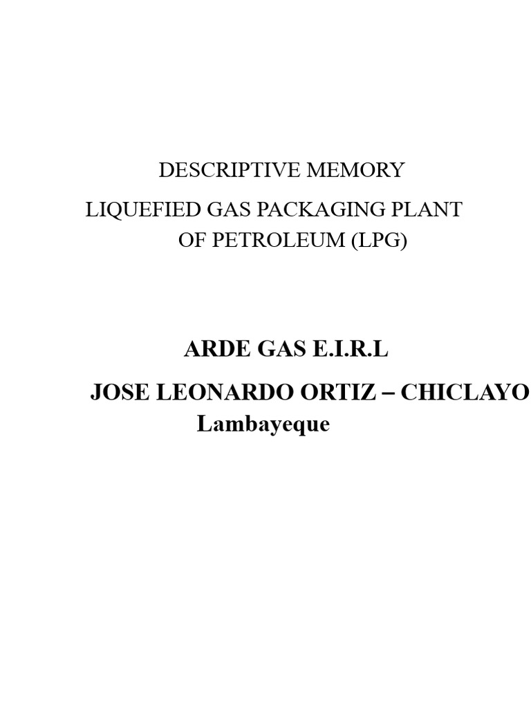 Descriptive Memory GLP | PDF | Valve | Pump