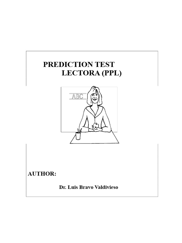 Reading Prediction Test for Early Education | PDF | Phoneme | Word