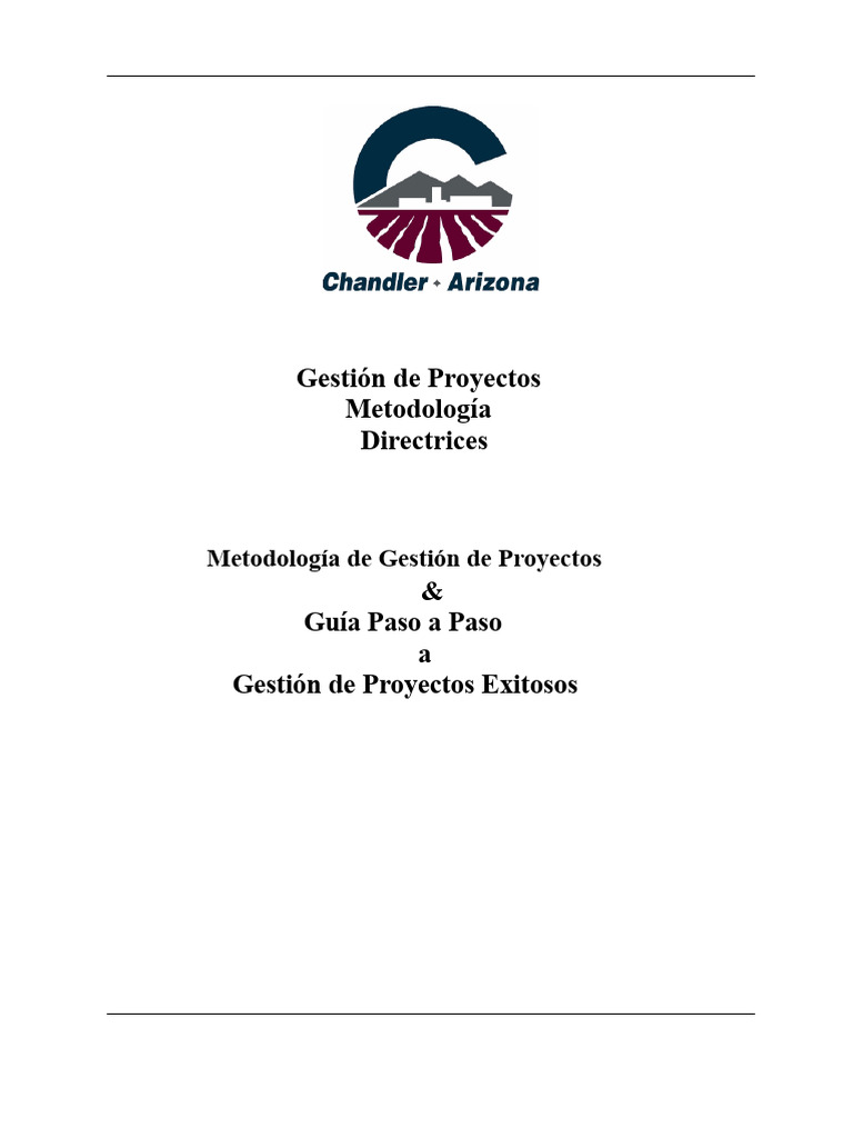 Guía Completa de Gestión de Proyectos | PDF | Gestión de proyectos ...
