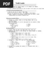 Master Guide Curriculum Overview | PDF | Seventh Day Adventist Church ...