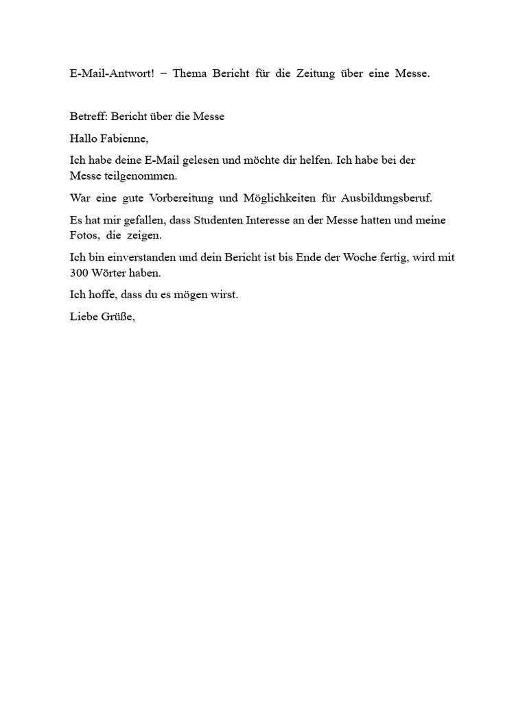 Modelltest TELC Deutsch B2 | PDF