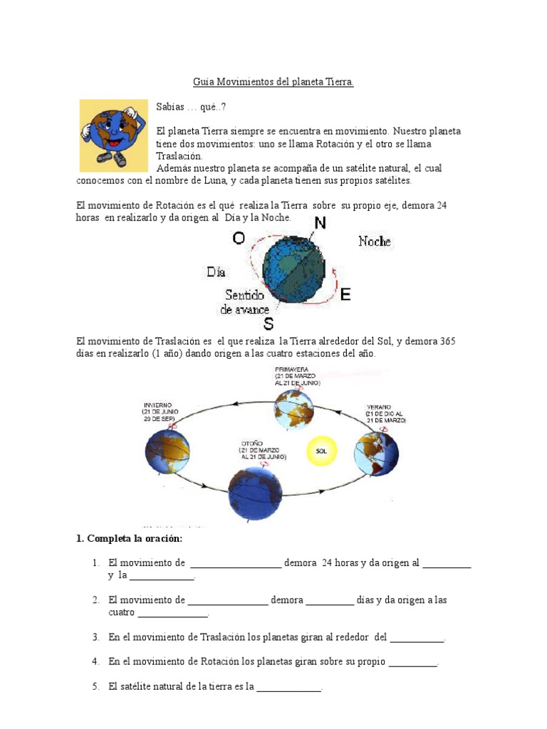 Movimientos De La Tierra