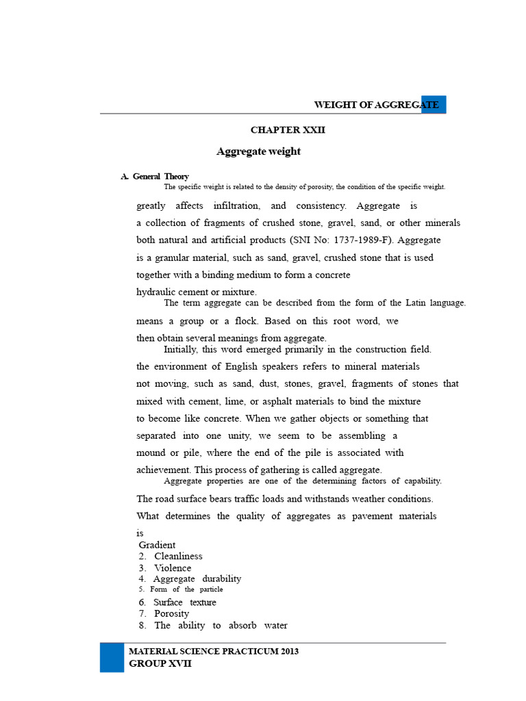 Chapter 22 - Aggregate Content Measurement (BASIC THEORY AND ...