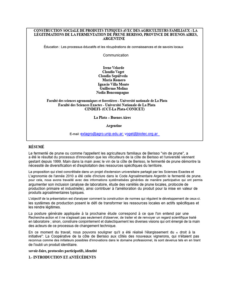 Travail 143 Complet Vin de Prune PDF | PDF | Sucre | Régime et nutrition