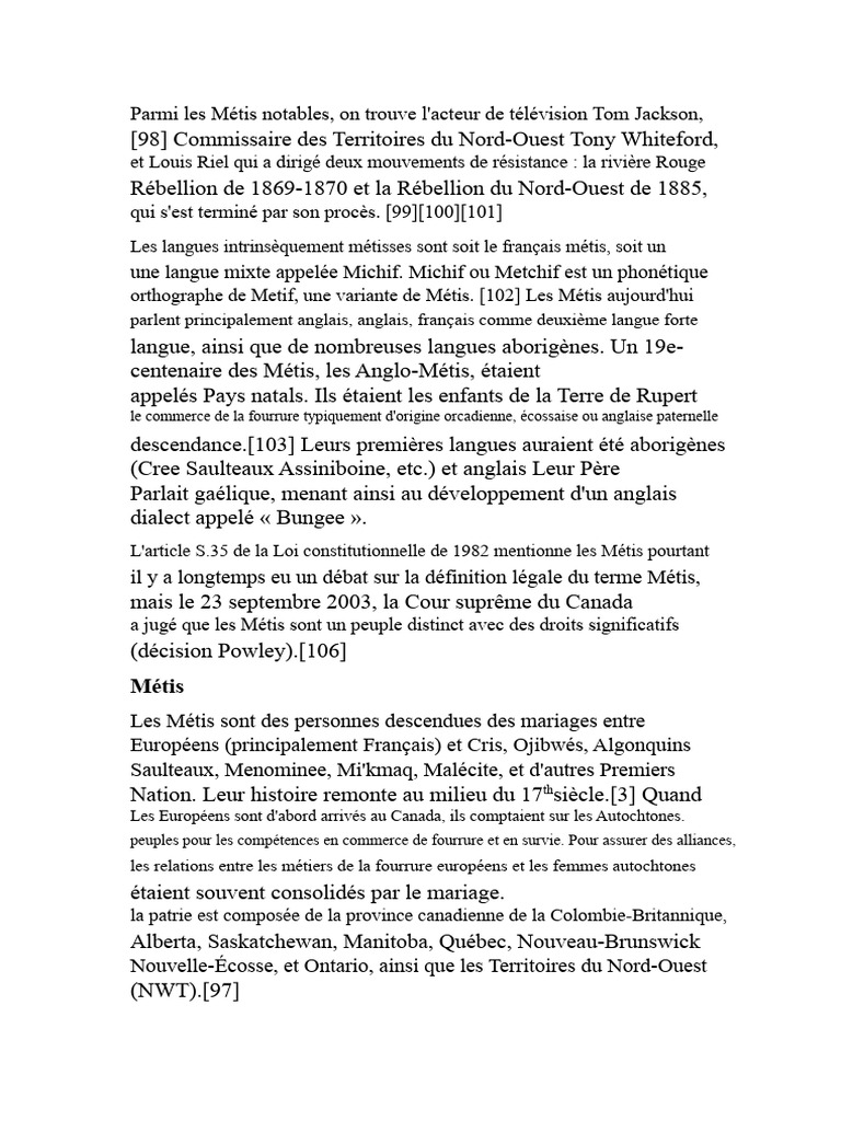 100 Images PROJET D'HISTOIRE Word | PDF | Canada | Inuit