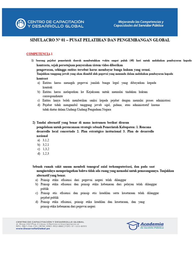 Simulasi Ujian Osce | PDF