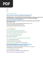 Toy Story Show Script for Kids | PDF