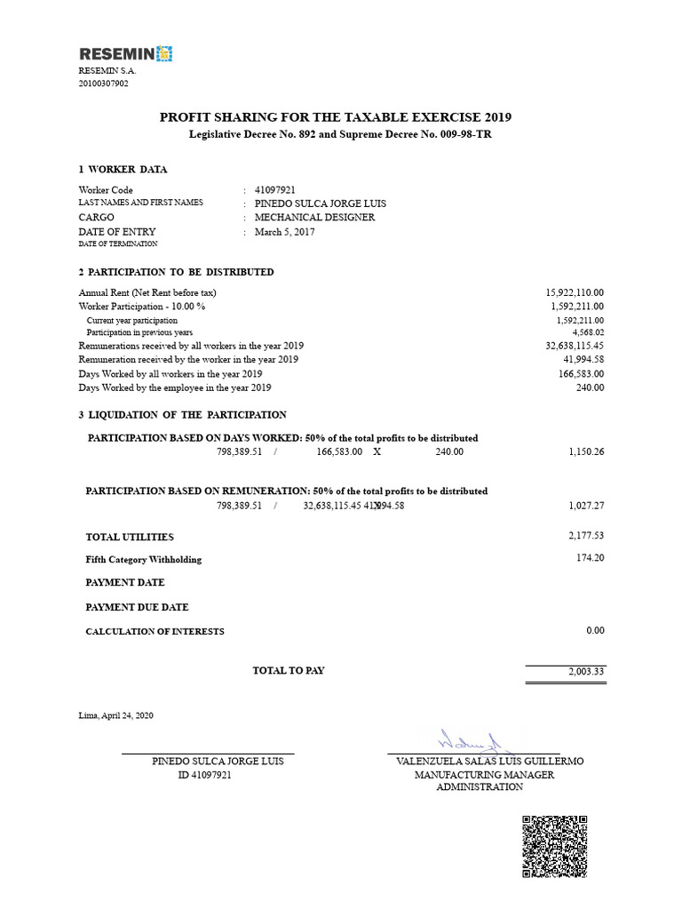 41097921-2019-Utilities Participation PDF | PDF | Economies | Taxes