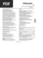 Serum Albumin Estimation via BCG Method | PDF | Medical Specialties | Clinical Medicine