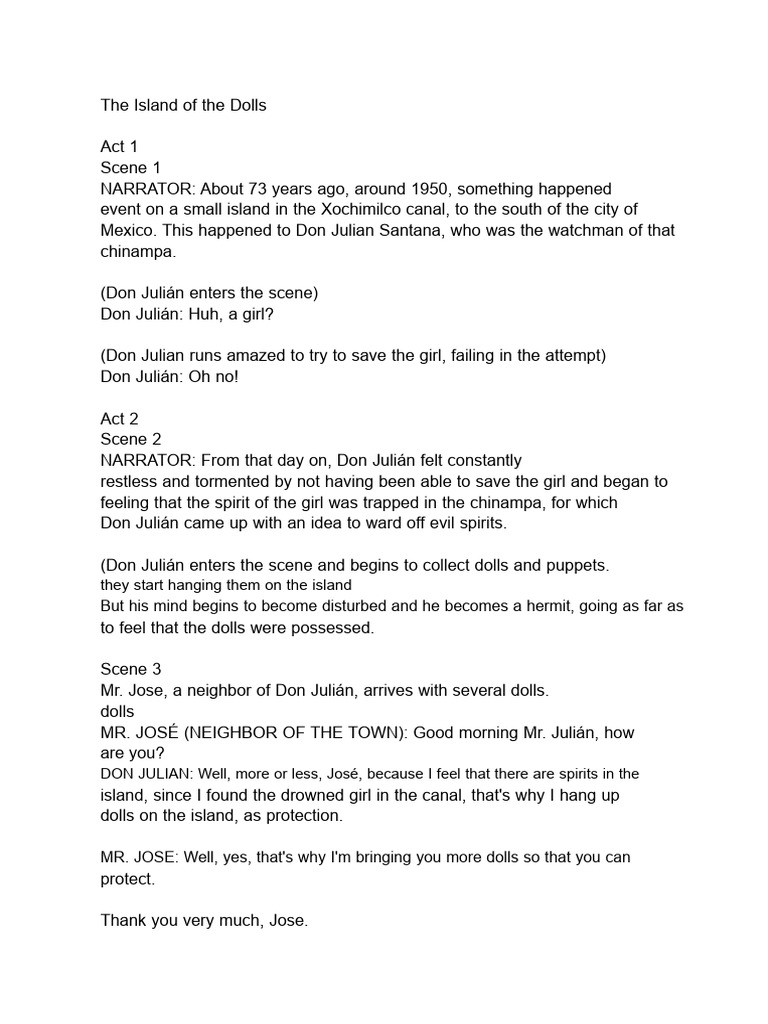 Theatre Play Script | PDF