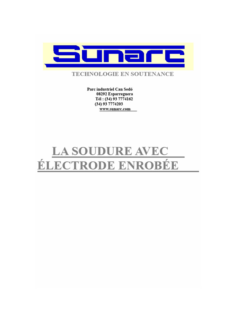 Soudage MMA | PDF | Soudage | Construction