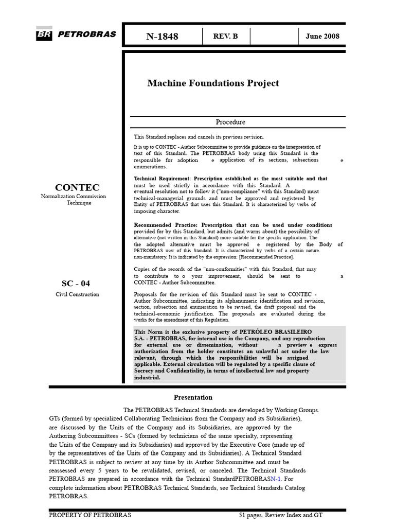 N-1848 - Machine Foundations | PDF | Oscillation | Normal Mode