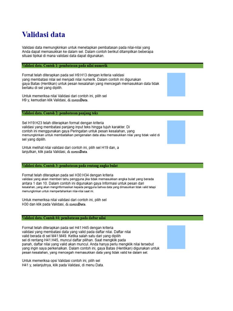 Workshop #01 - Validasi Data | PDF