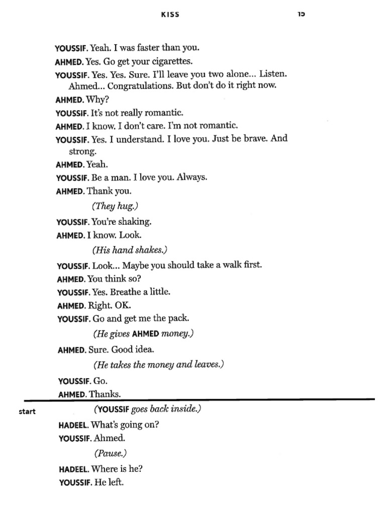 Youssif Hadeel - Kiss | PDF