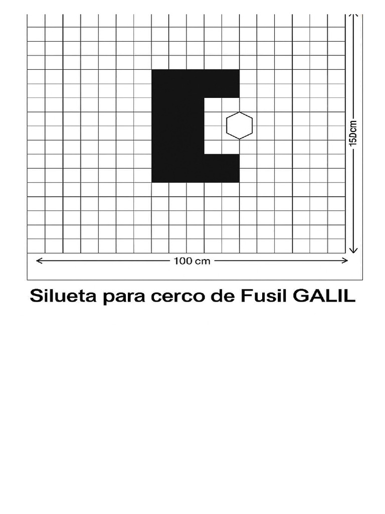 Descargar Silueta Cerco Fusil GALIL Oficio | PDF