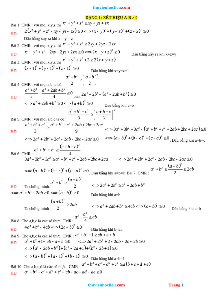 HSG Toan 8 - BDT | PDF