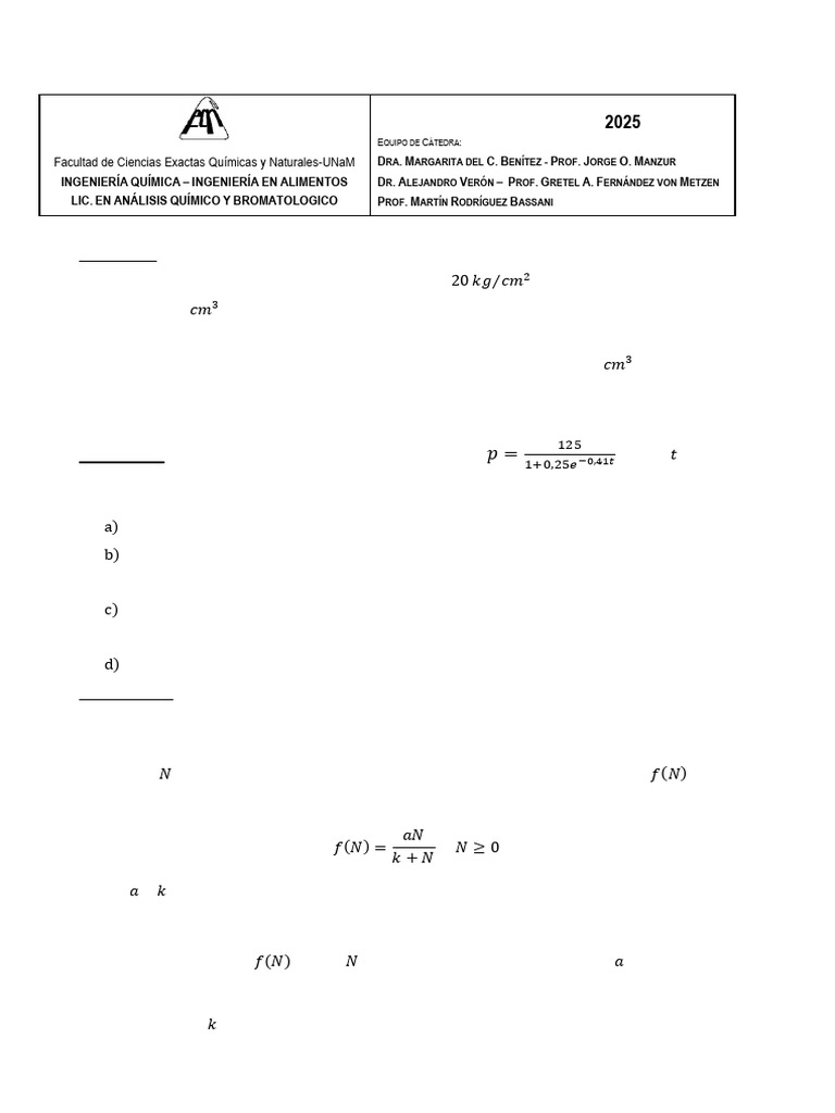 2025 TP3 Funciones | PDF | Gases | Física Aplicada e Interdisciplinaria