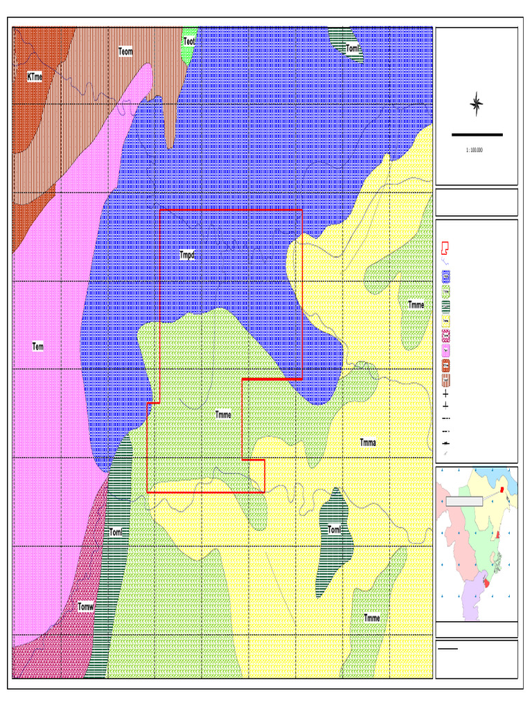 Peta Geologi Samarinda dan Sekitarnya | PDF