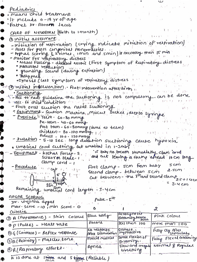 Pediatrics (Mukesh) | PDF
