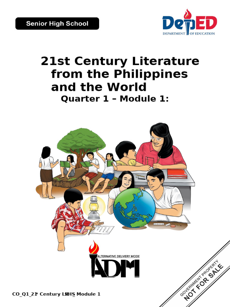 21st Century Philippine Literature Module | PDF | Poetry | Narrative
