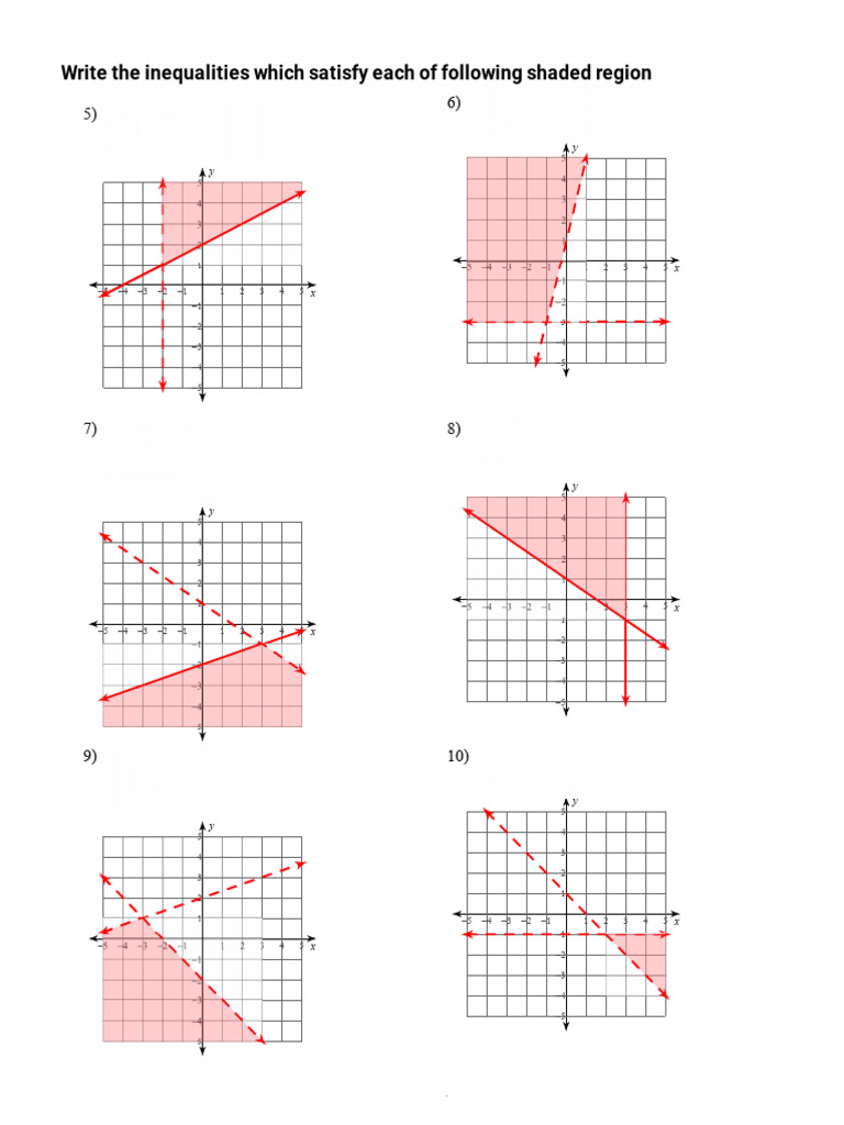 System Linear Inequalities 1 | PDF