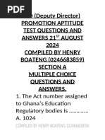 Police Aptitude Test Practice Questions | PDF | Inspector | Ranks