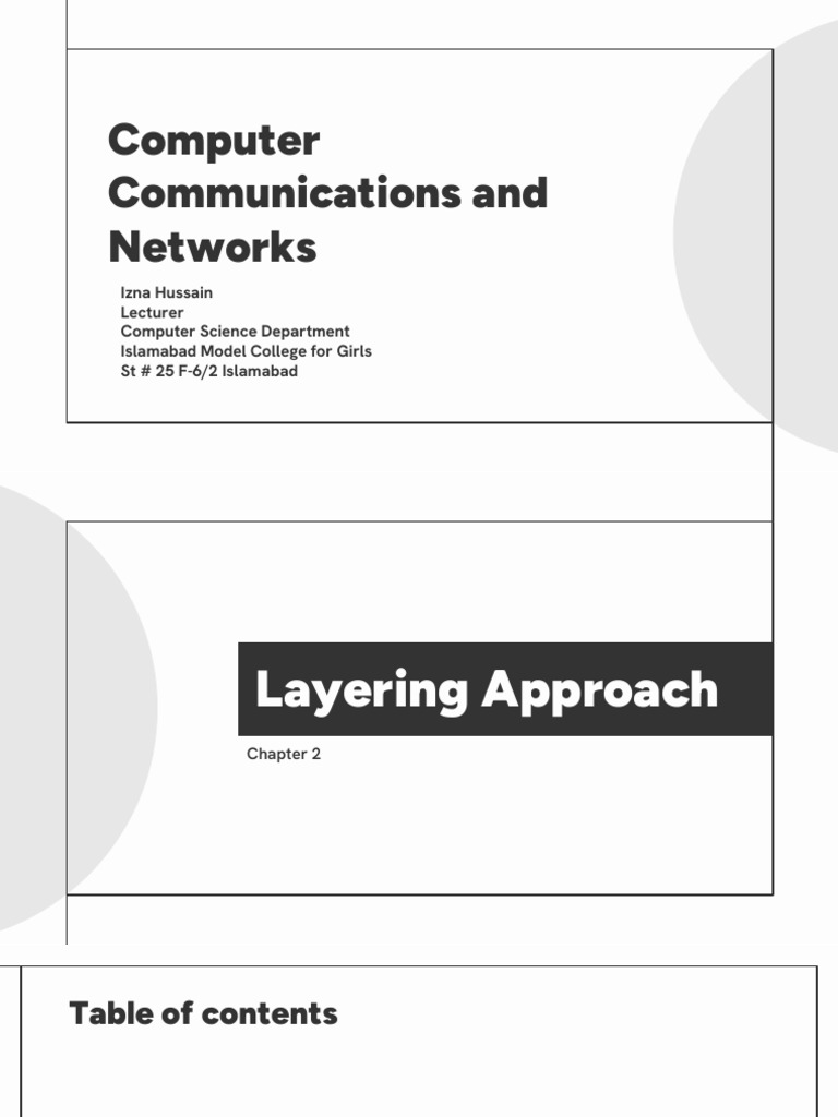 Understanding the OSI Model Layers | PDF | Osi Model | Computer Network