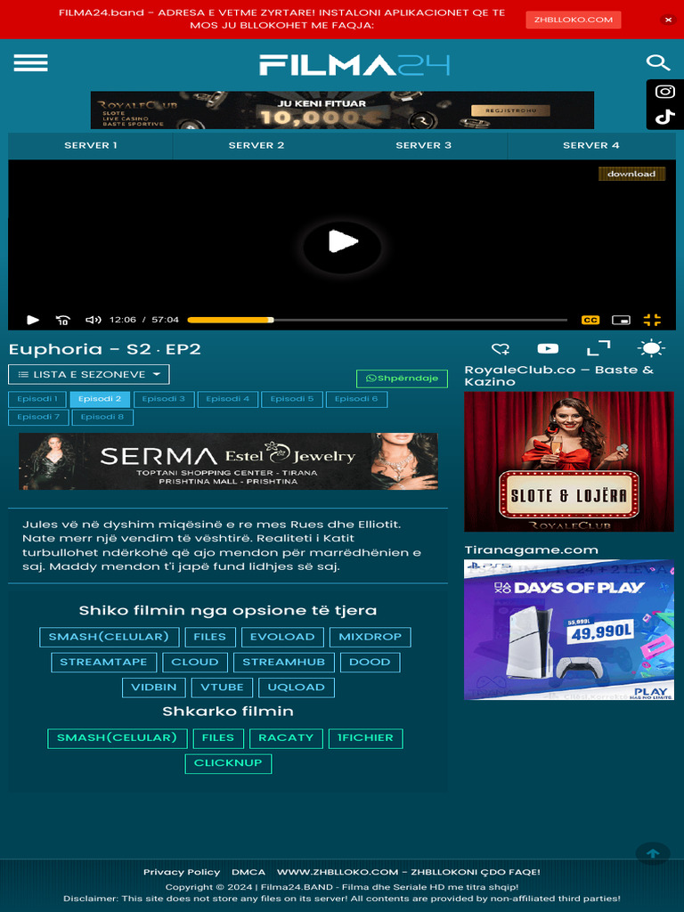 Sezoni 1 - Episodi 1 Filma24.Band Filma Dhe Seriale Me Titra Shqip HD | PDF