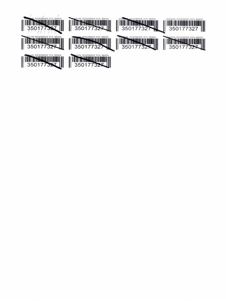 Barcode October 21 2024 Bulacan | PDF