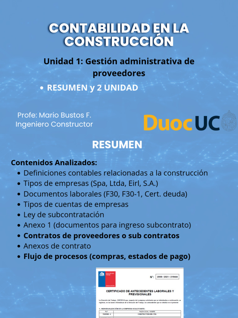 Resumen Conta Nueva Seccion | PDF | Outsourcing | Presupuesto