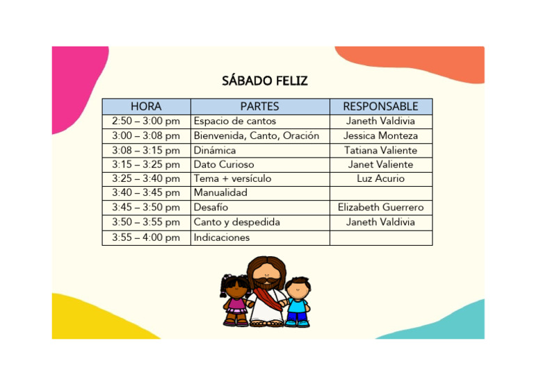 Programa Sabado Feliz | PDF