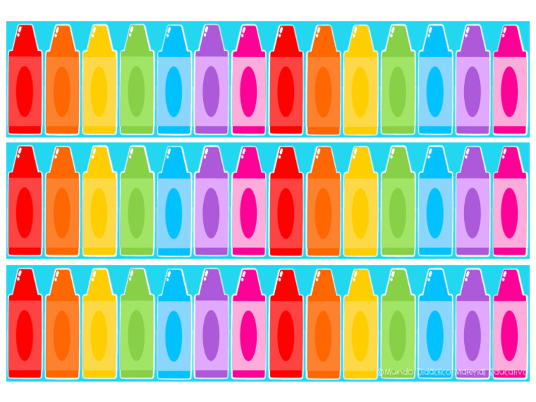 Bordete Crayola | PDF
