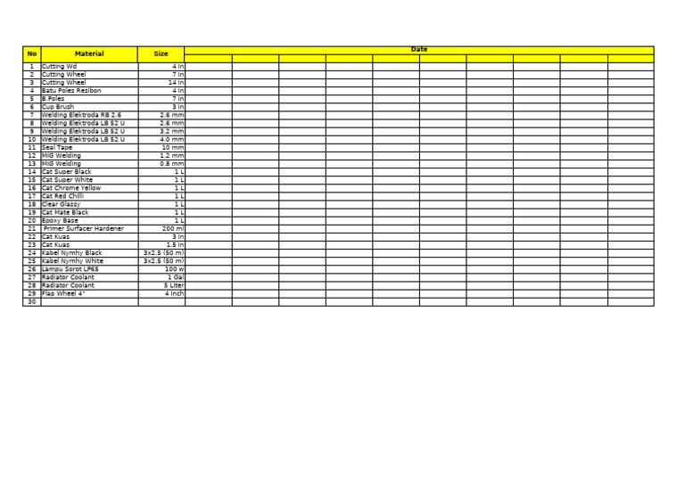 File Table Consumable Workshop | PDF