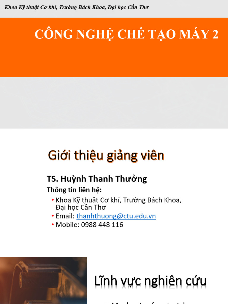 Cnctm2 - Gioi Thieu | PDF