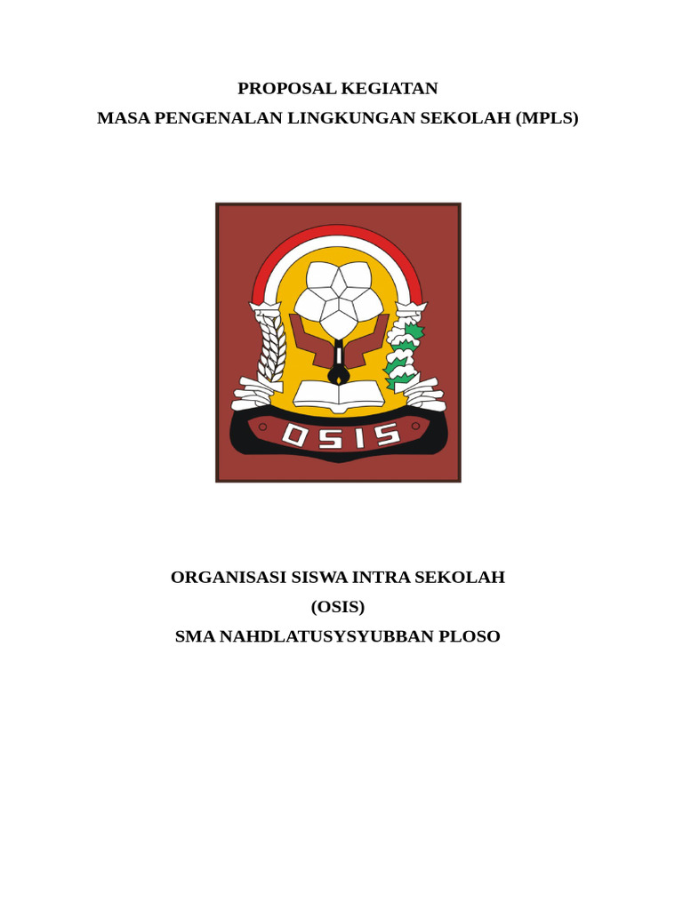 Proposal MPLS SMA Nahdlotusy Syuban | PDF