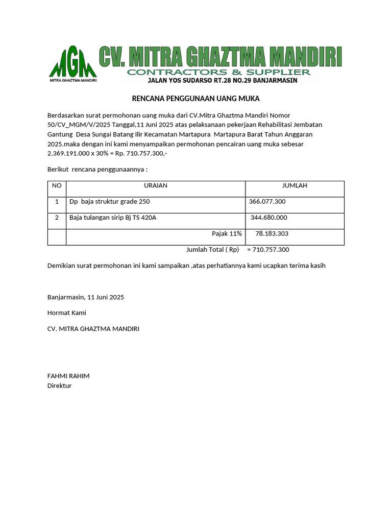 Permohonan MGM | PDF