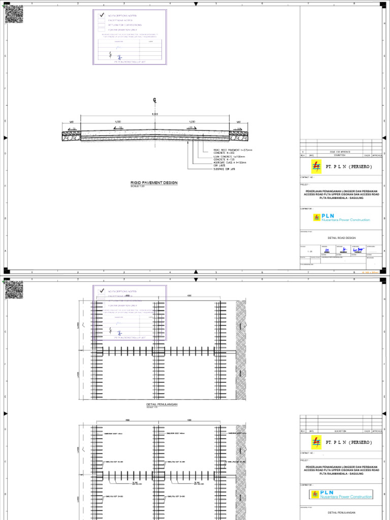 Drawing Struktur Jalan (NEN) 30 September 2024 | PDF