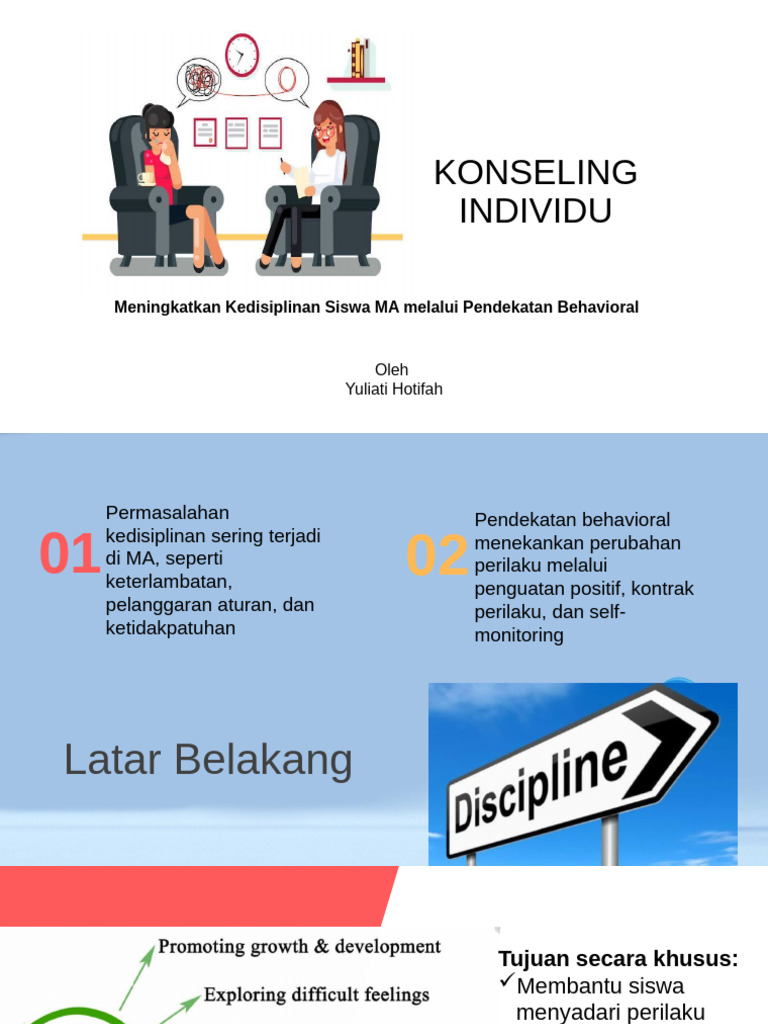 Konseling Behavioral untuk Kedisiplinan Siswa | PDF