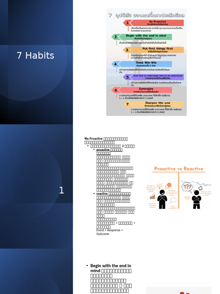 7 Habits | PDF