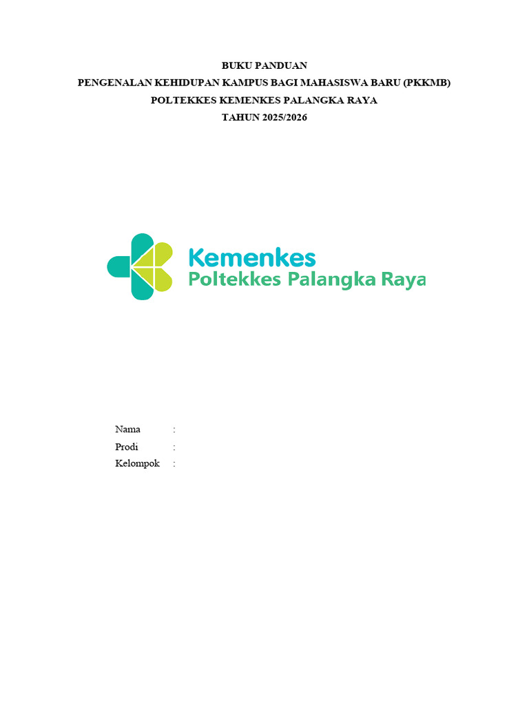 Buku Panduan Pkkmb 2025 | PDF