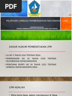 Tugas dan Fungsi LPM Desa dalam Pemberdayaan | PDF