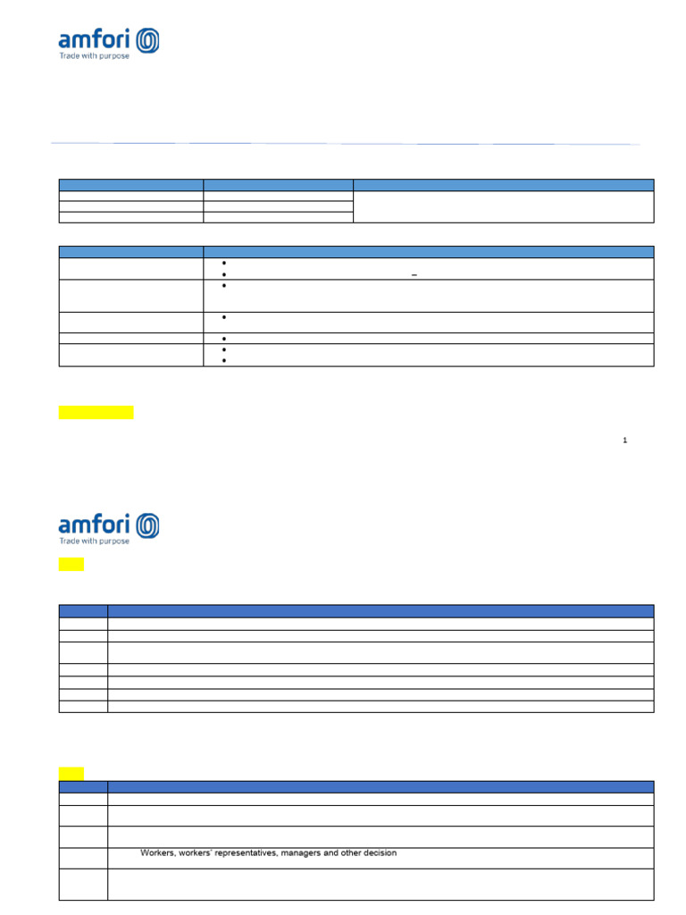 amfori BSCI Guidelines Update | PDF | Piece Work | Employment
