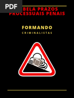 Tabela de Prazos de Recursos No CPP | PDF | Procedimento criminal ...
