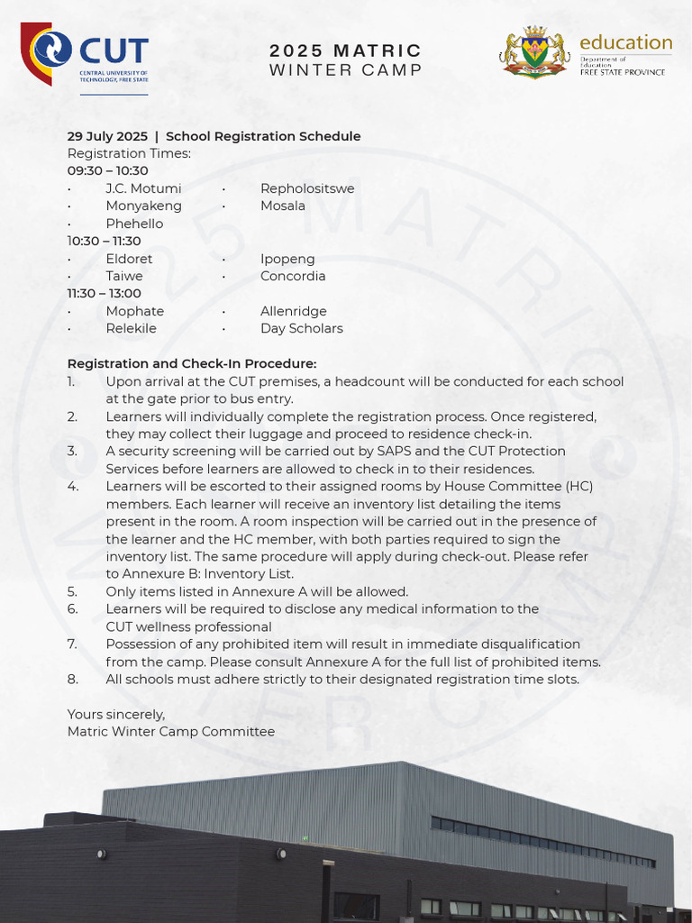 Registration Guidelines 250628 133301 | PDF