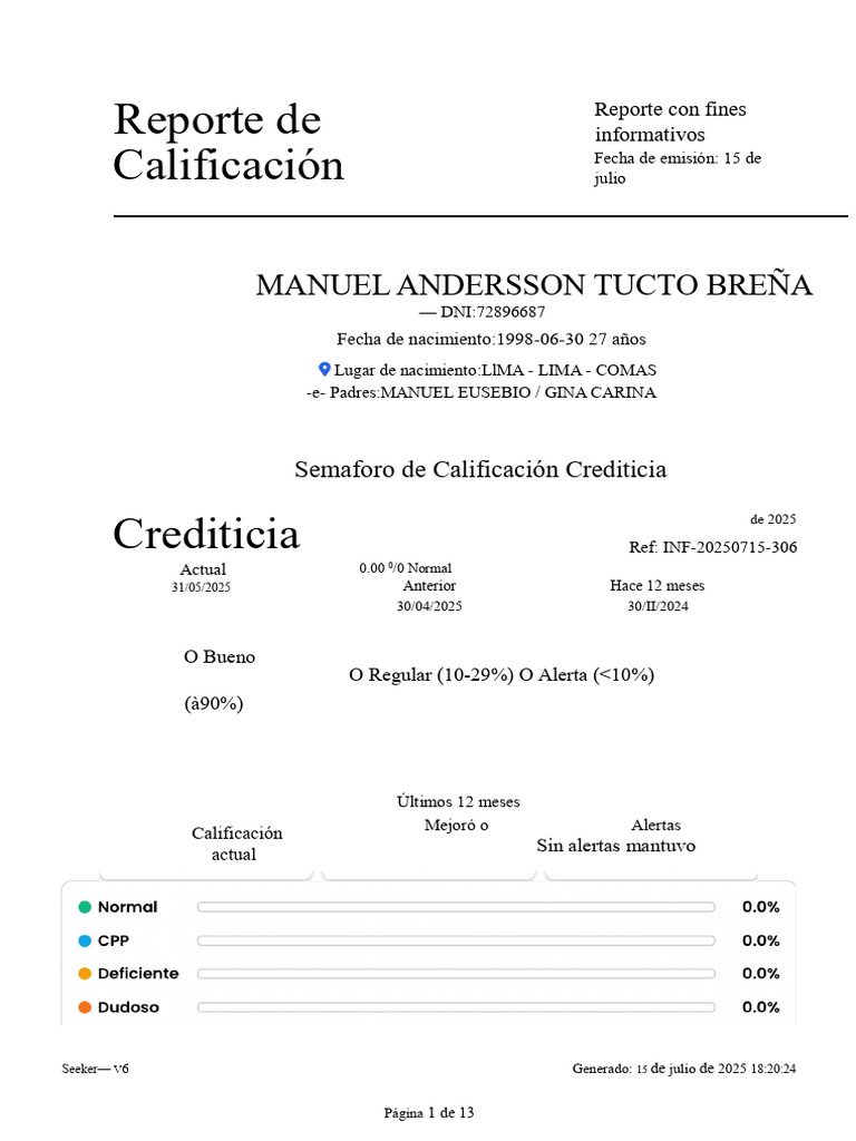 DEUDA Cancelada Continental BBV | PDF